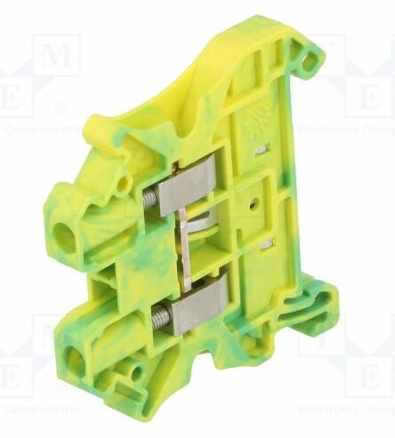 Клемма защитного провода Phoenix 1ШТ contact 3044128 UT 4-PE