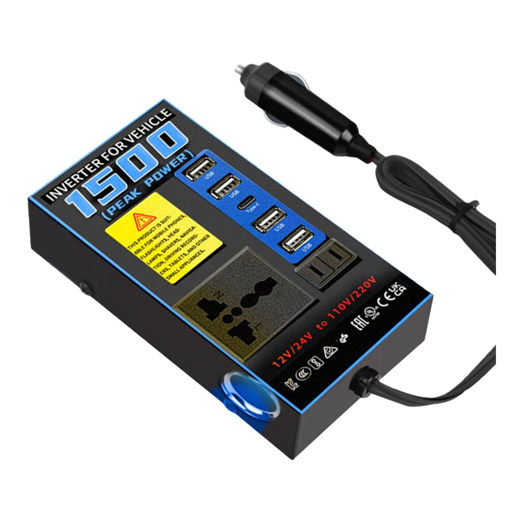 Облегченный переходник 12В 24В силы корабля до 110В 220В для мероприятий на свежем воздухе