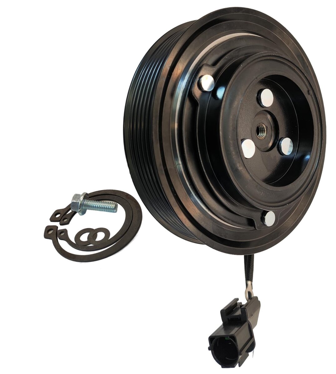 Муфта компрессора кондиционера KIA Soul, Cerato 3, Elantra MD с двигателем 1.6 Gamma