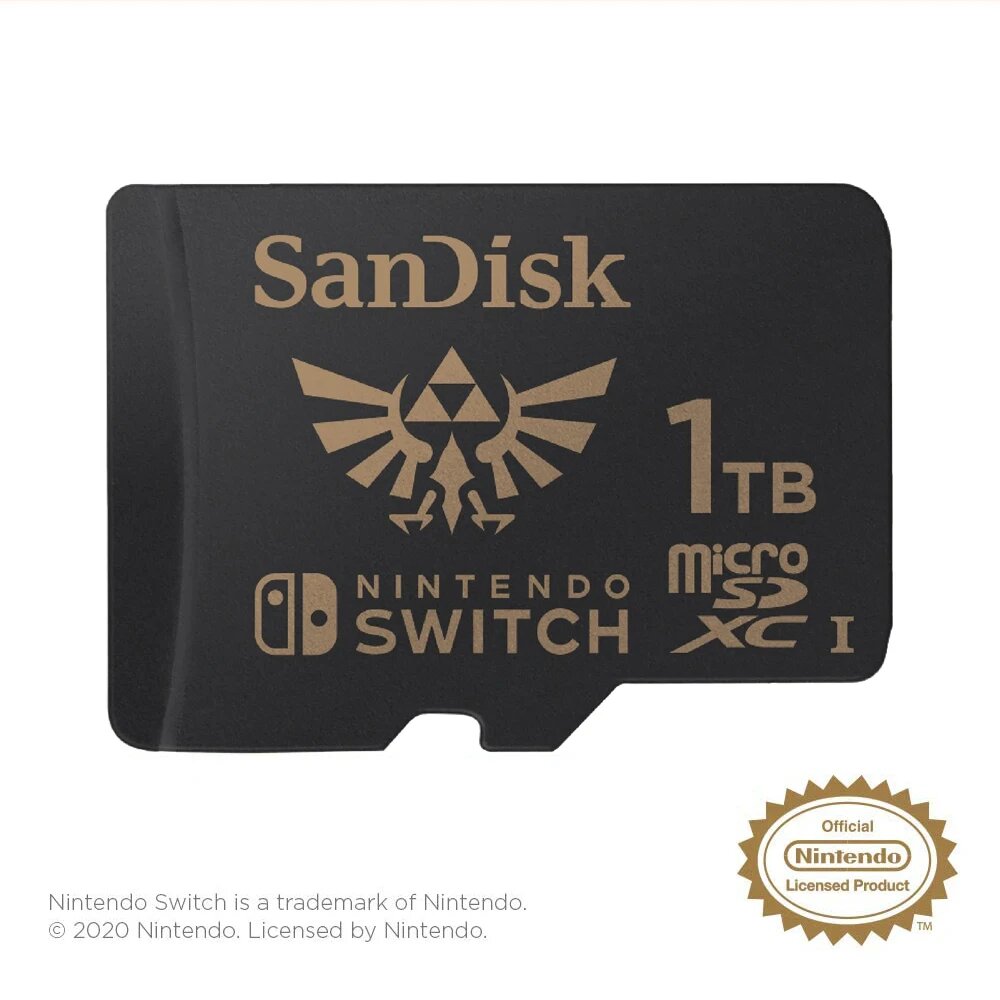 SanDisk microSDXC карта памяти для Nintendo Switch 64G/128G/256G/512G 1TB