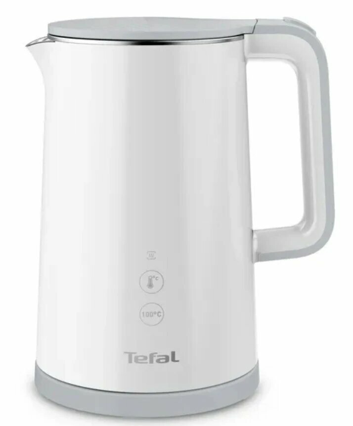 Электрочайник Tefal Sense KO693110, белый, с функцией поддержания тепла, 5 температурных режимов