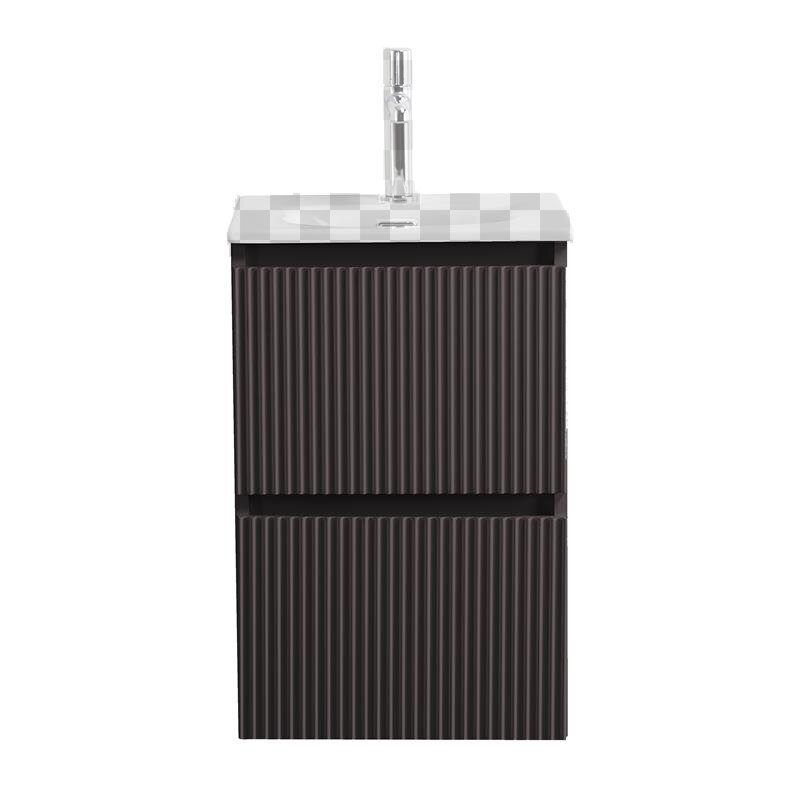 Тумба под раковину BelBagno UNO-MINI 40 UNO-MINI-400-2C-SO-GSO Темно-серый матовый