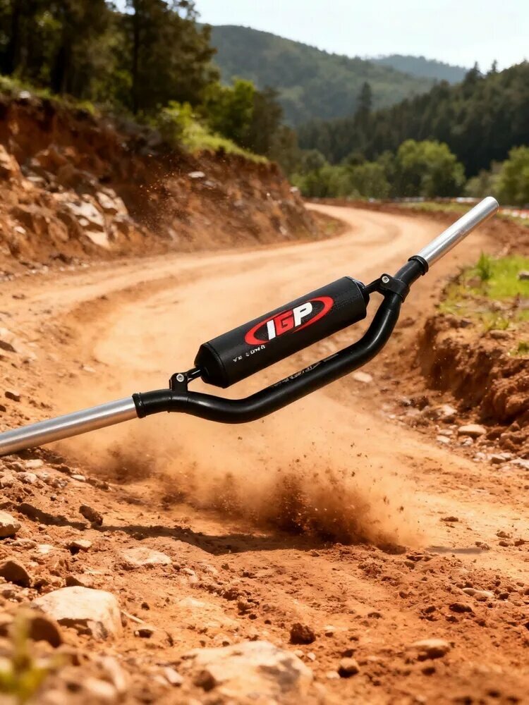 Руль алюминиевый для эндуро мотоцикла IGP TwinWall 22 - 28 мм
