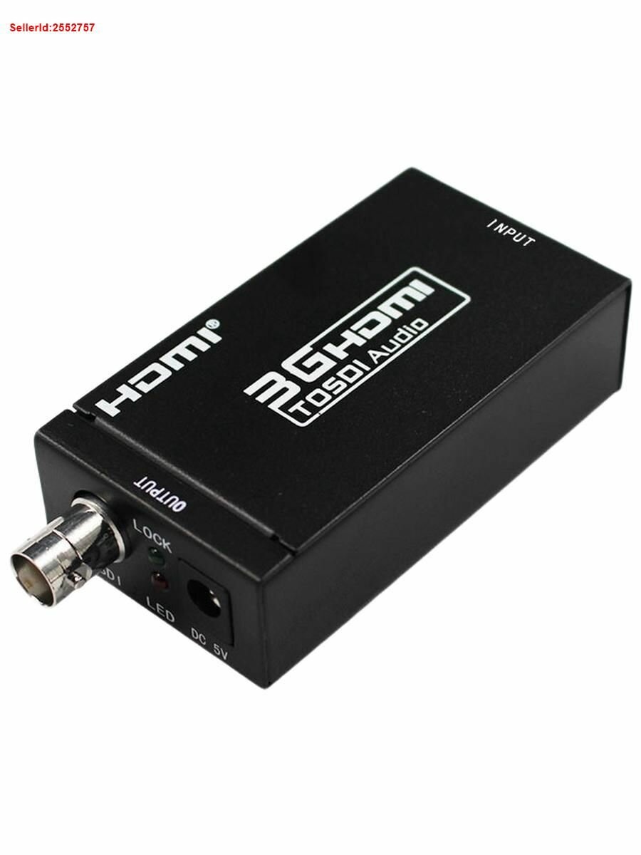 1080P Адаптер конвертера HDMI в SDI Коаксиальный кабель Видео Аудио Удлинитель HD BNC SDI/HD-SDI/3G-SDI