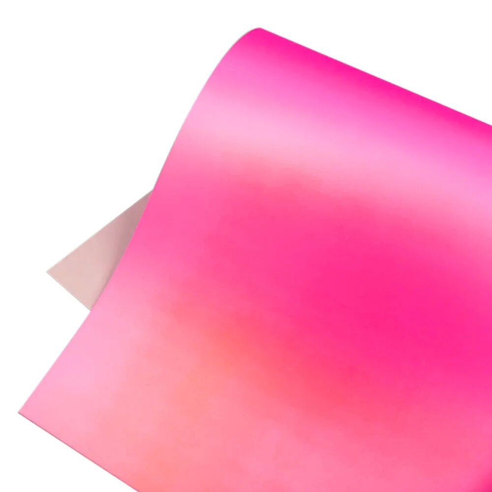Радужная светоотражающая виниловая пленка для Розовый, 12in x 19in(30x50cm), Candy Pink