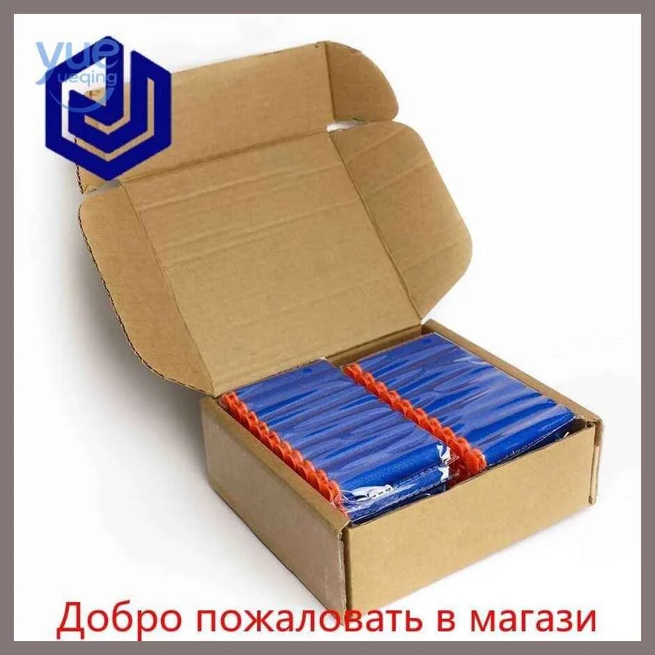 Нерф пули на присоске, липучки 100 шт, патроны, стрелы, для нерфа, бластера