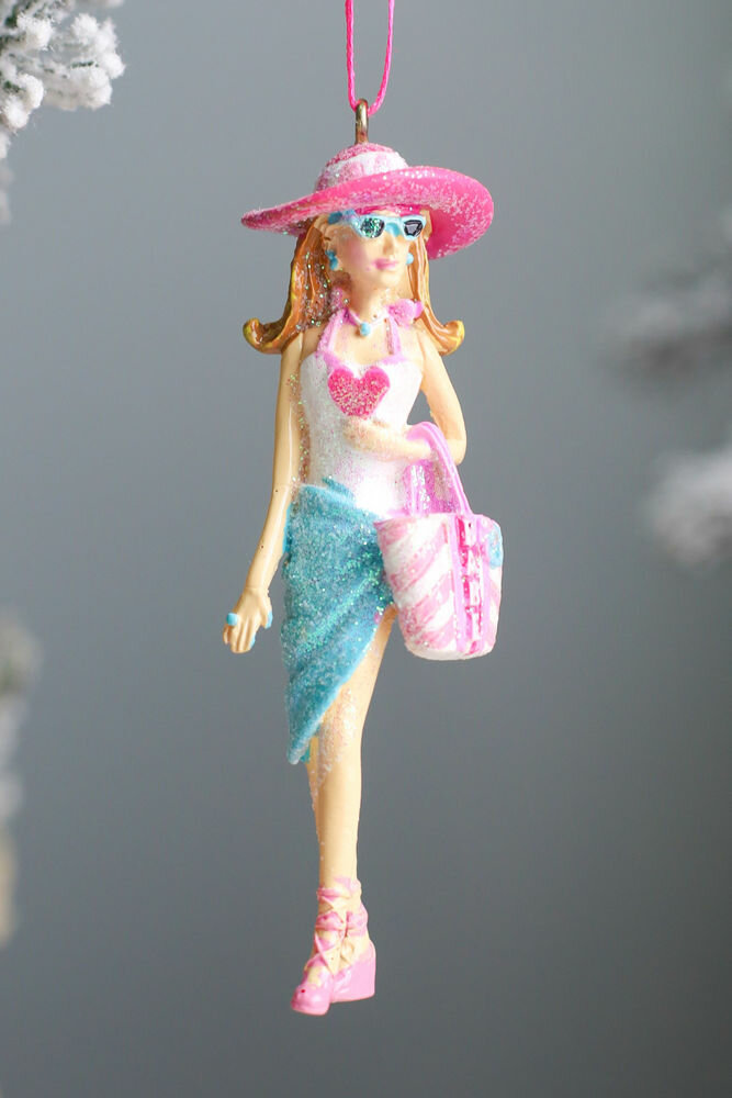 Ёлочная игрушка кукла мейси, серия любимые детские игрушки, полистоун, 10 см, Kurts Adler A2338-1