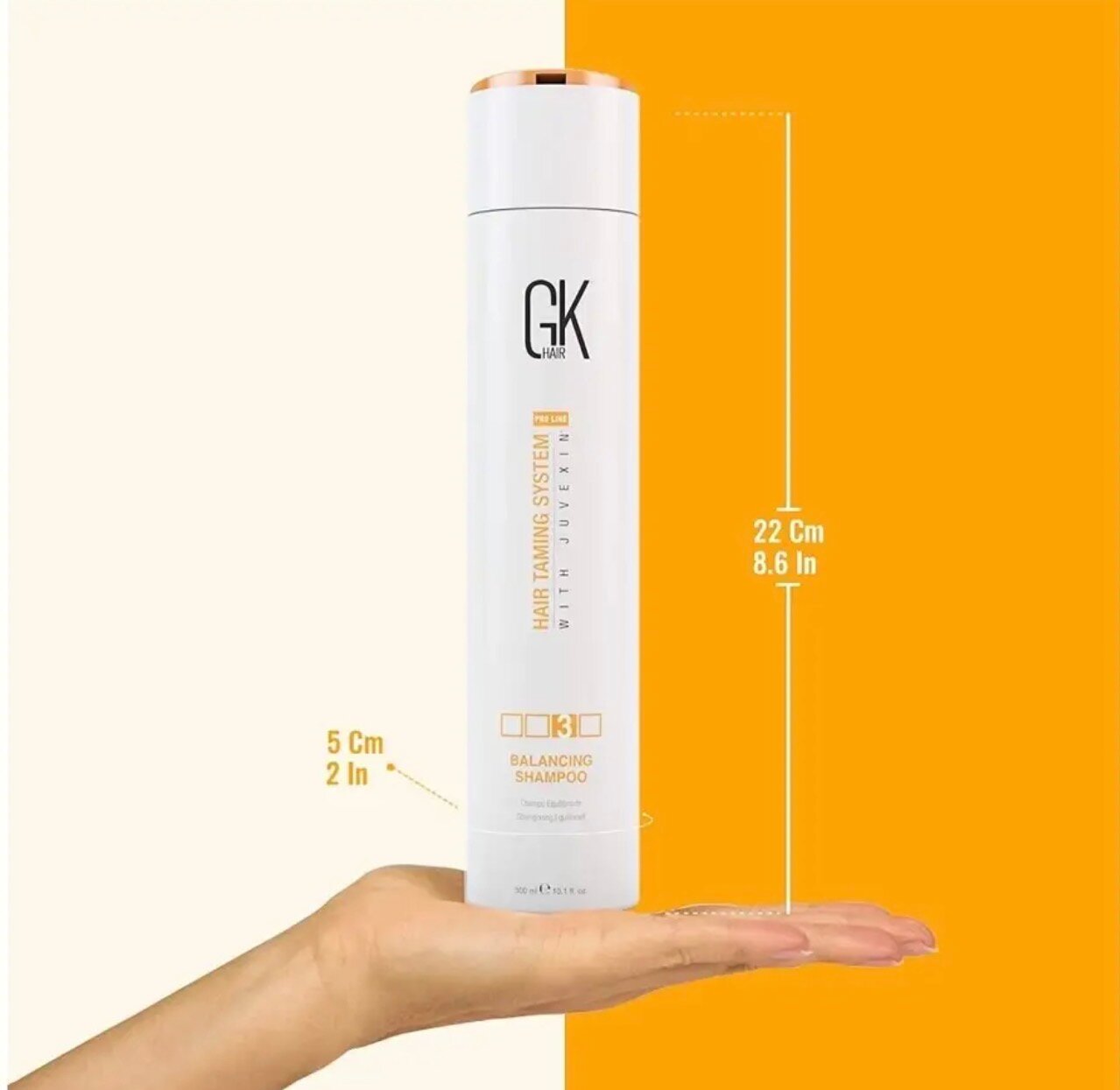 Балансирующий шампунь для жирных волос 300 мл GKhair Balancing Shampoo