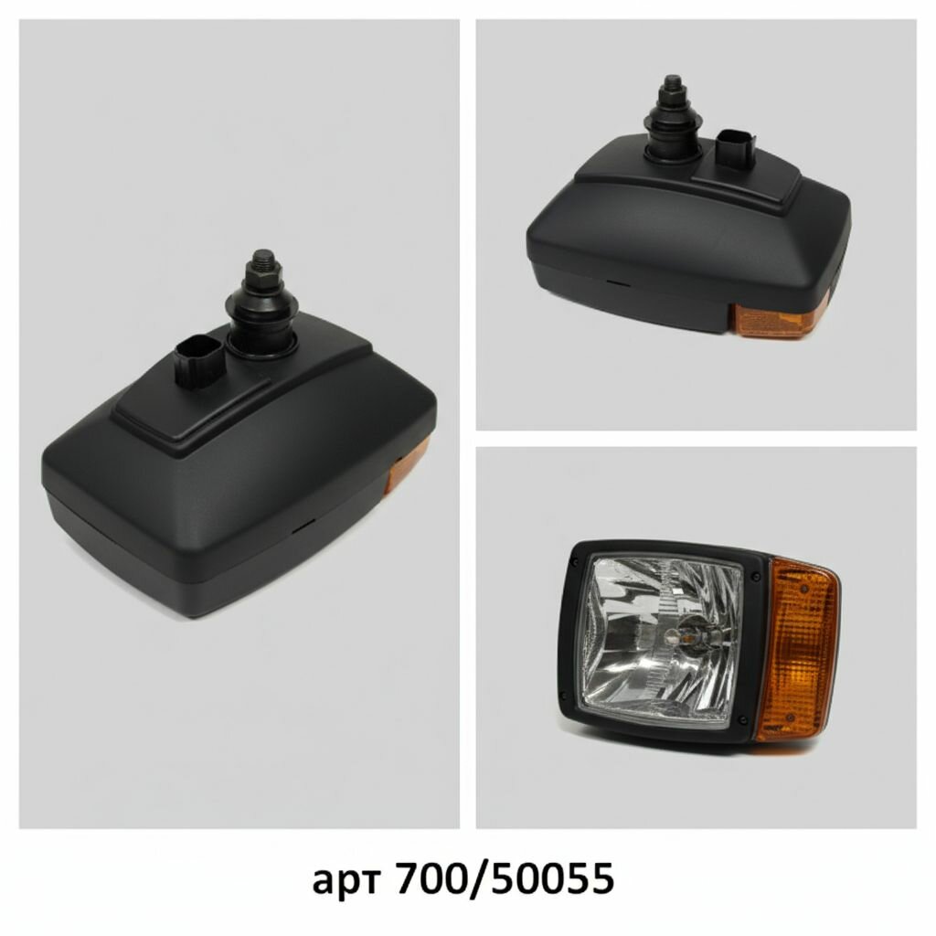 Фара передняя, основного света, правая 700/50055