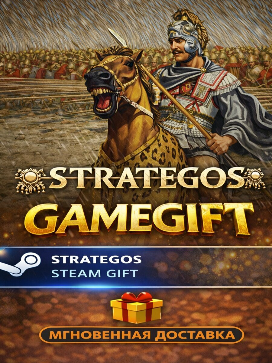 Игра Strategos для STEAM ПК (PC) | Страна активации - Малайзия | Подарком на Ваш аккаунт | Автовыдача