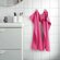 Полотенце IKEA VAGSJON, хлопок, банное, с полосками, мягкое, хорошо впитывает