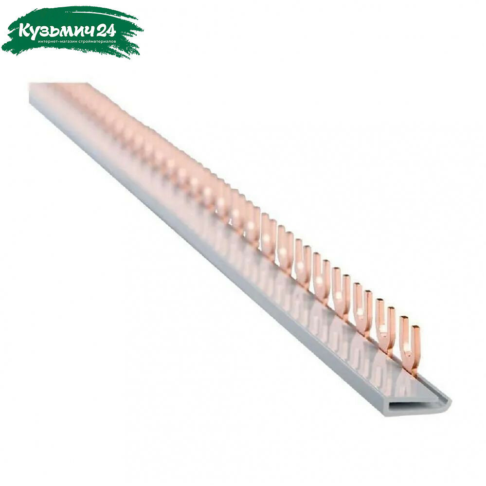 Шина соединительная КЭАЗ Fork 143236, вилка, 1Р, 63А, длина 1 метр