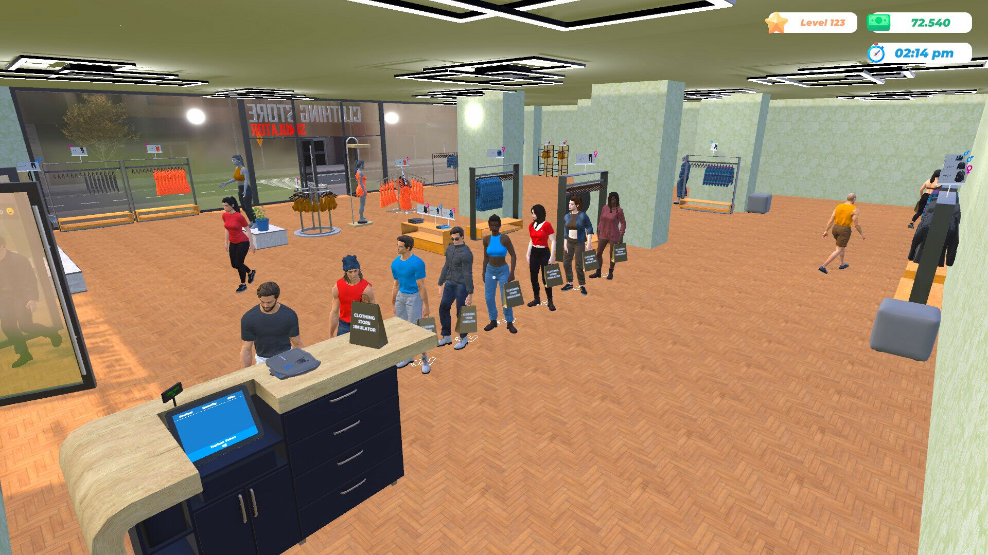 Clothing Store Simulator PC Steam Аккаунт • Активация Steam • регион Весь мир