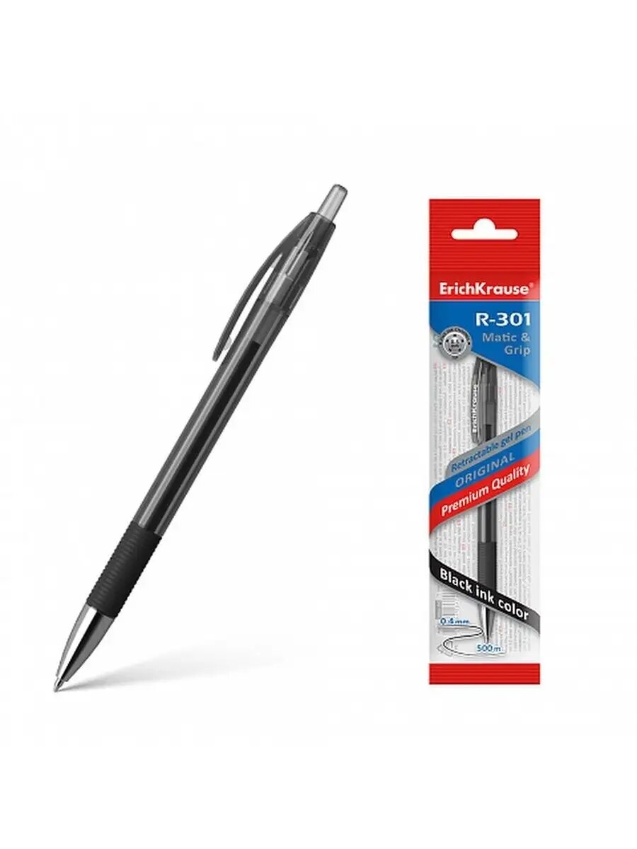 Ручка гелевая автоматическая R-301 Original Gel