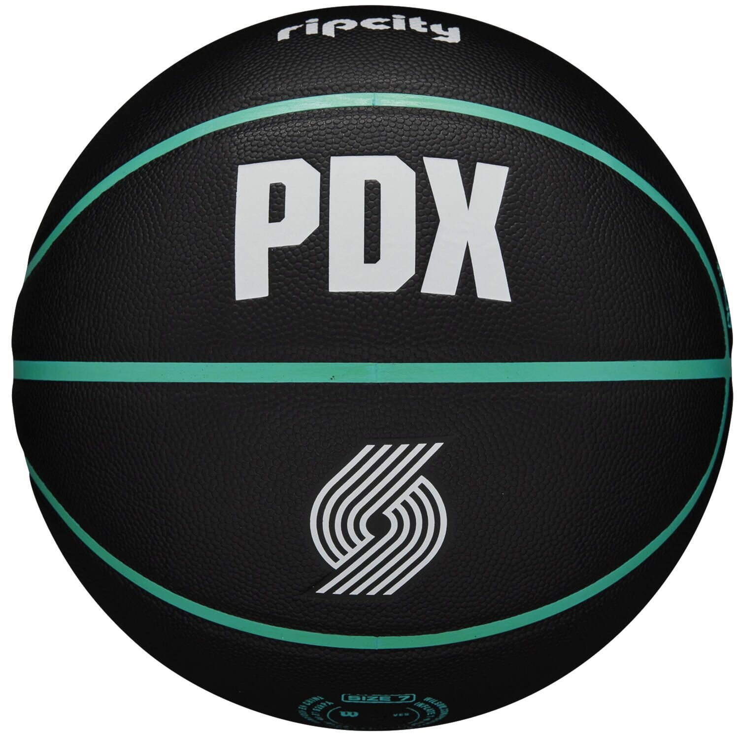 Wilson NBA Team City Collector баскетбольный мяч размер 7, Decathlon, Цвет: Черное, Размер: 7