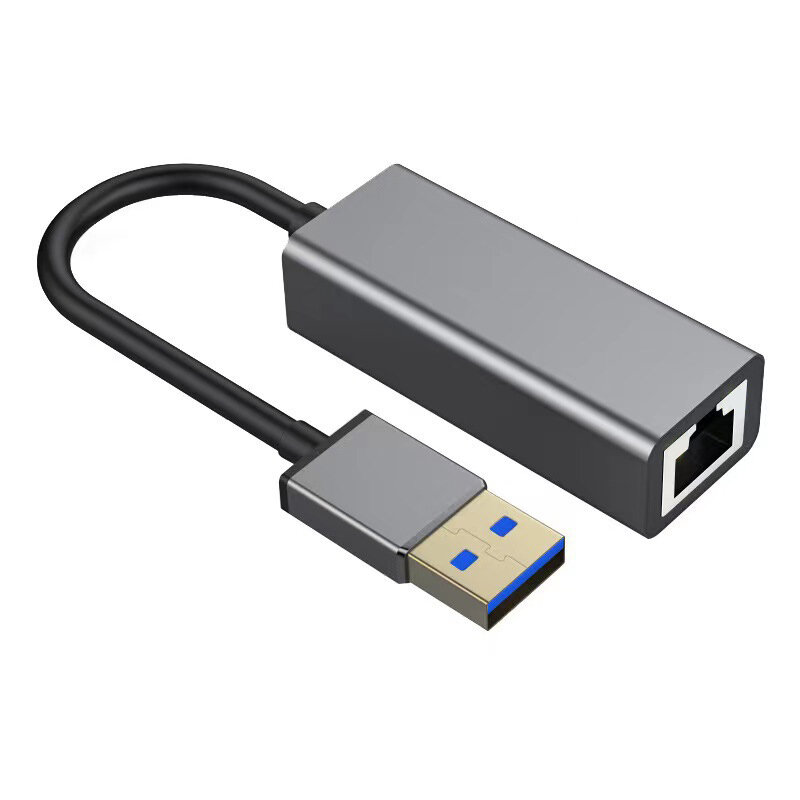 USB Hub Lan Адаптер, переходник USB Type C - LAN 100Mb, Сетевая карта Ethernet