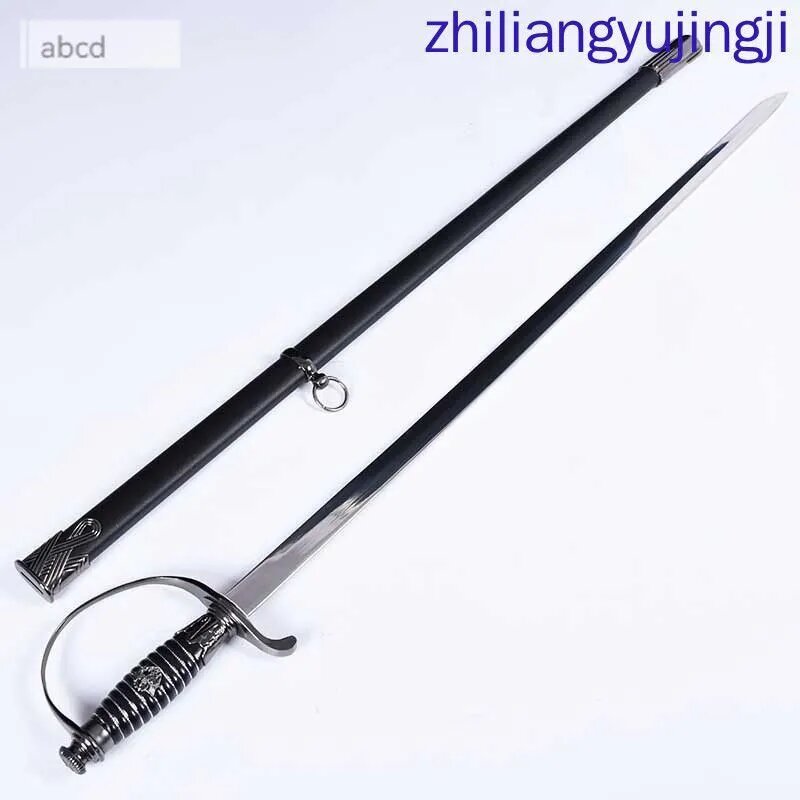 Офицерская парадная шпага в стиле Третьего рейха из нержавеющей стали для мальчиков