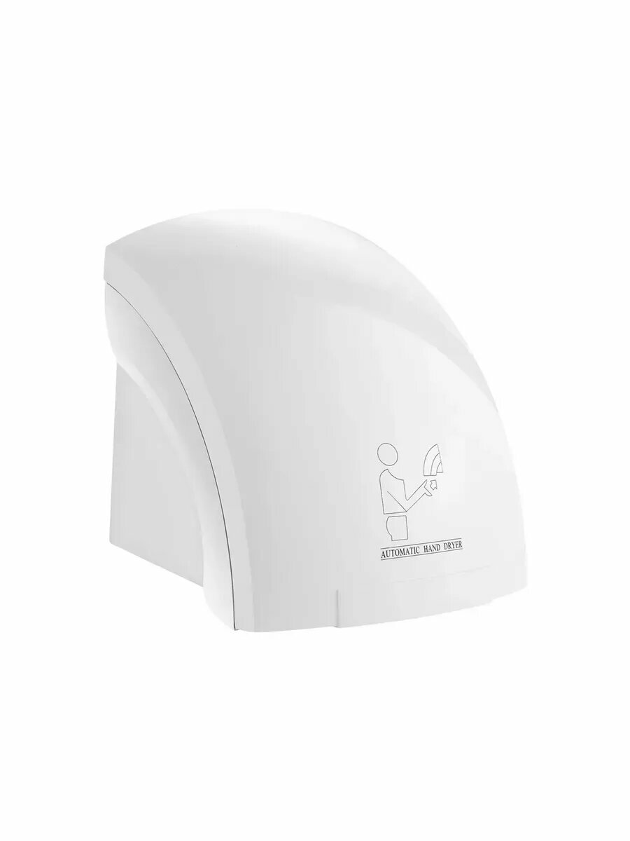 Сушилка для рук электрическая, 2 кВт, белая