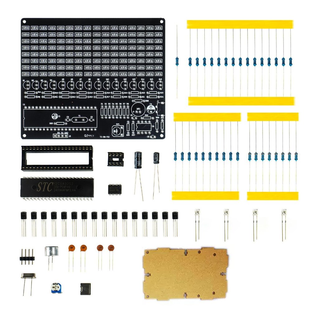 Многоцветная Светодиодная Индикаторная Панель Spectrum Со Световыми Эффектами, Активируемыми Голосом, Идеально Подходит Для Домашнего Кинотеатра И Игровой Комнаты