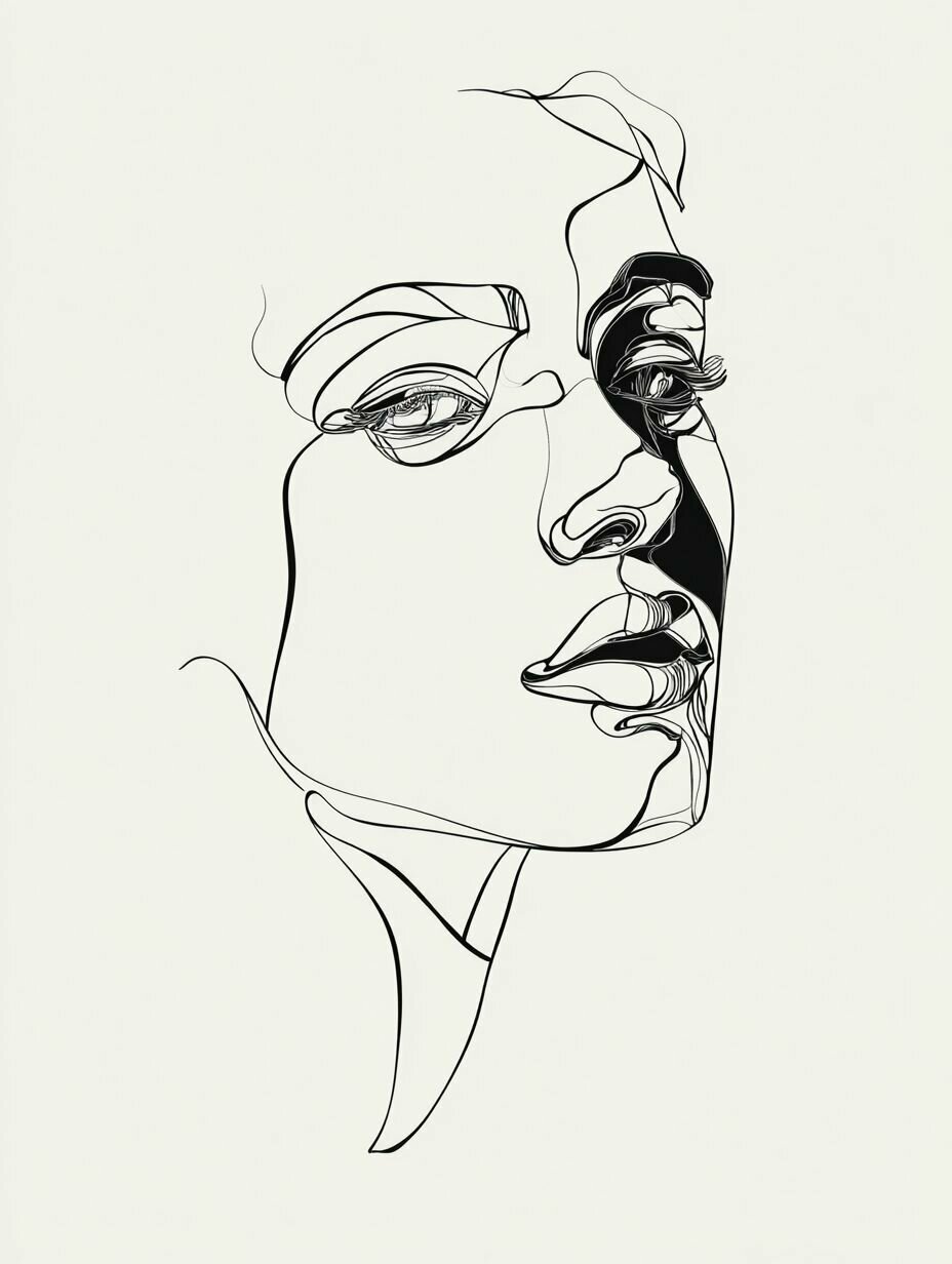 Черно-белый постер 30х40 см - ЧБ 21