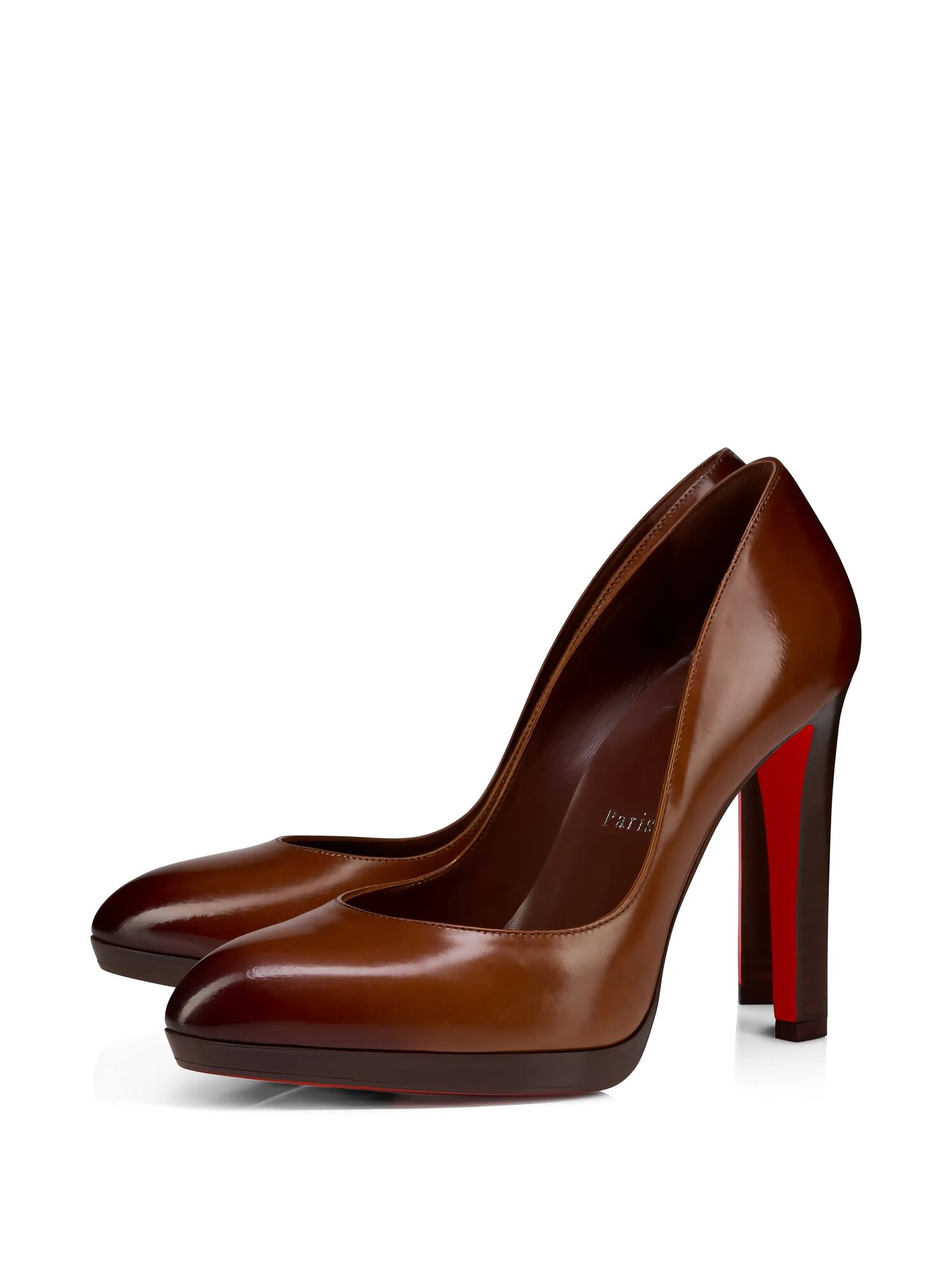 Туфли Christian Louboutin, размер 37.5, коричневый — фото 1