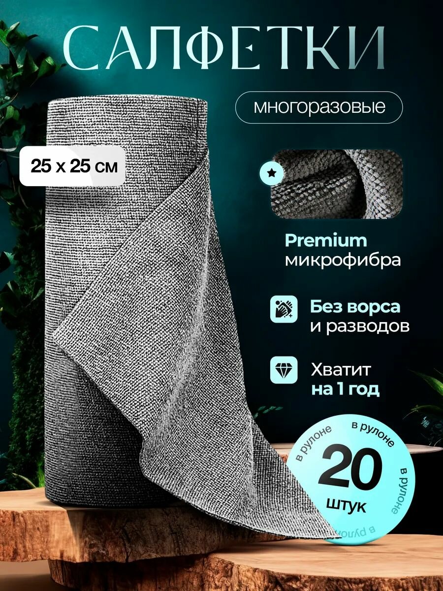 IKEA Салфетки для уборки, Цвет основного фото 07, 20 шт.-
