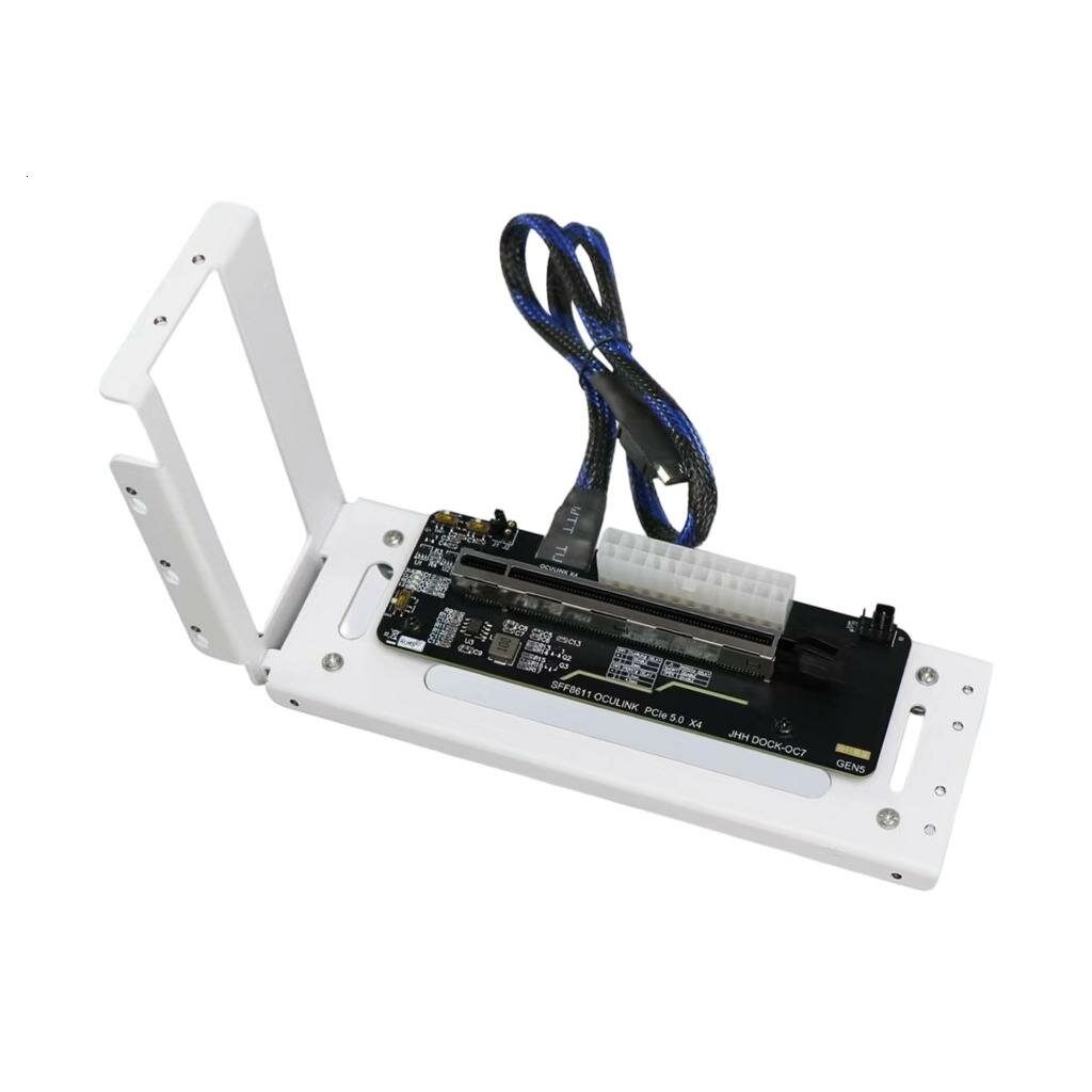 Внешняя видеокарта PCIe 5.0 x4, Белый - Правильная мощность