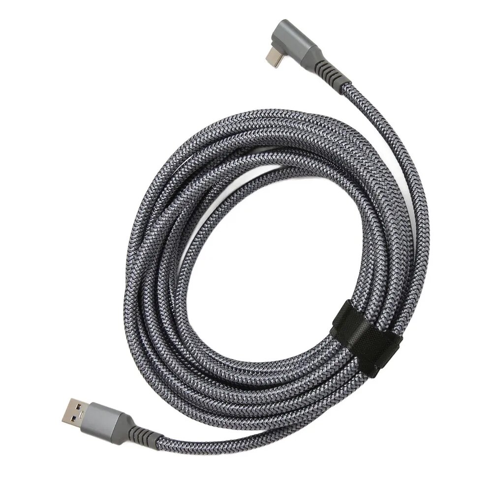Кабель USB для VR Quest 2 Игровой ПК, 5M Длина, Braided Запчасть для игровой приставки