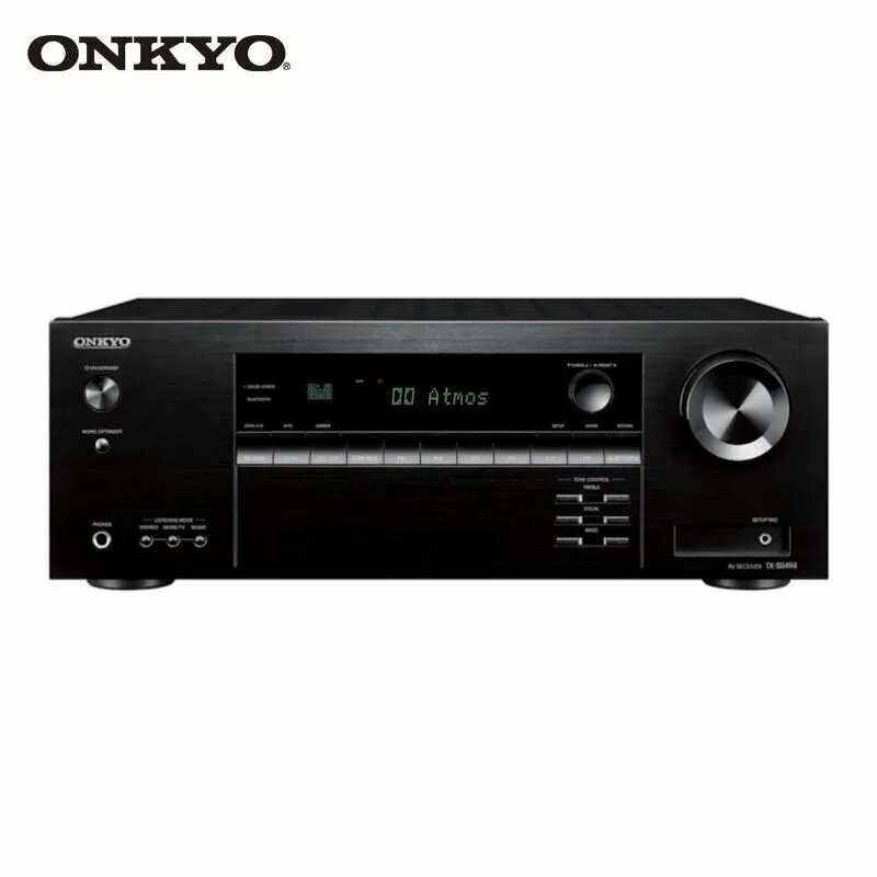 7,2-канальный усилитель мощности ONKYO TX-SR494 поддерживает Dolby ATMOS, DTS: X, 4K, Bluetooth, Hi-Res