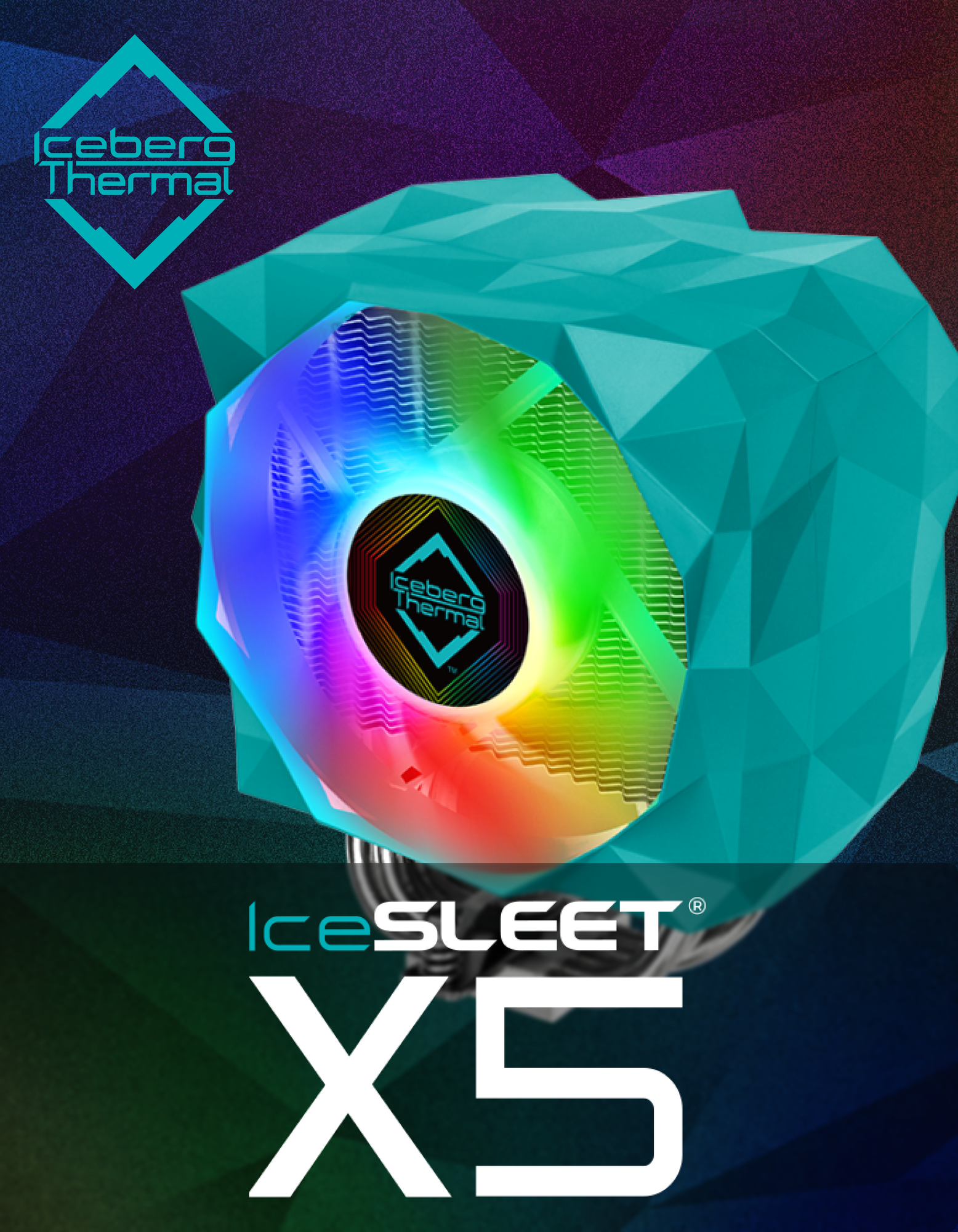 Кулер для процессора Iceberg Thermal IceSLEET X5 A-RGB