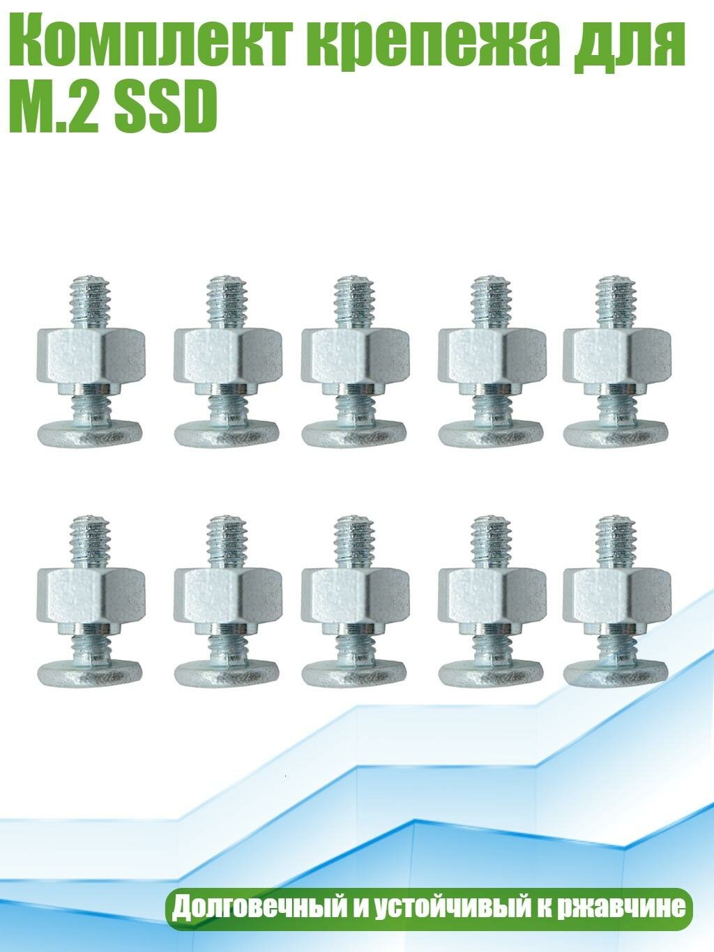 Комплект крепежа для M.2 SSD