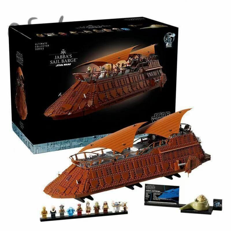 Star Wars Большой галеон Джаббы Конструктор для мальчиков