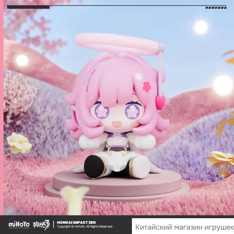 Honkai Impact 3rd Huggy Good Smile Elysia Аниме фигурка 6.5cm, Elysia