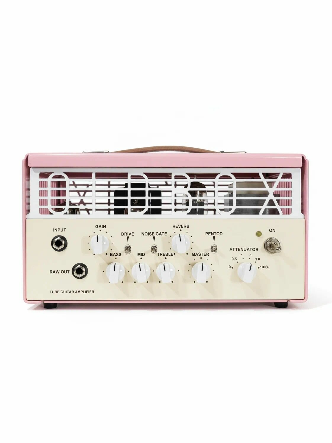 OLDBOX Light Pink Ламповый гитарный усилитель для студии, розовый