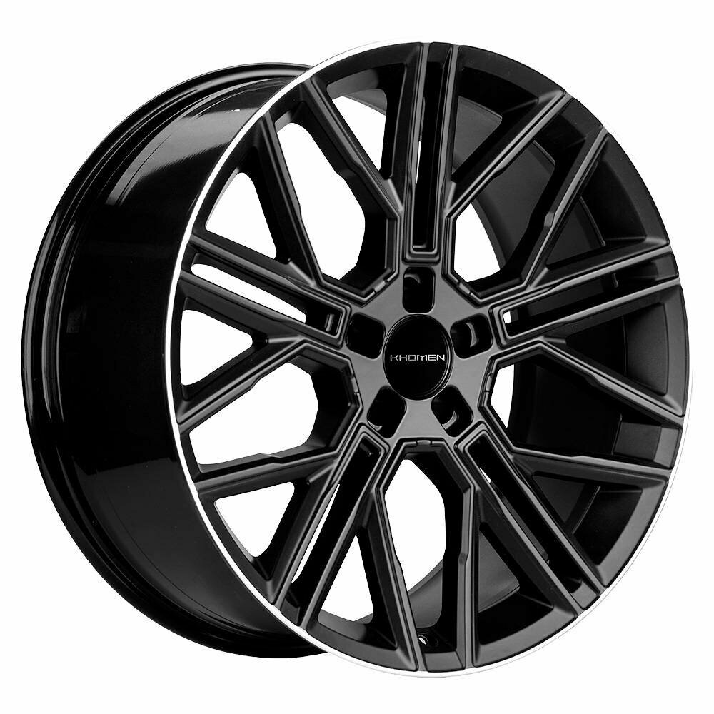 Колесный диск Khomen KHW2101 9.5x21 5x120 ET49 D72.6 Black matt MR