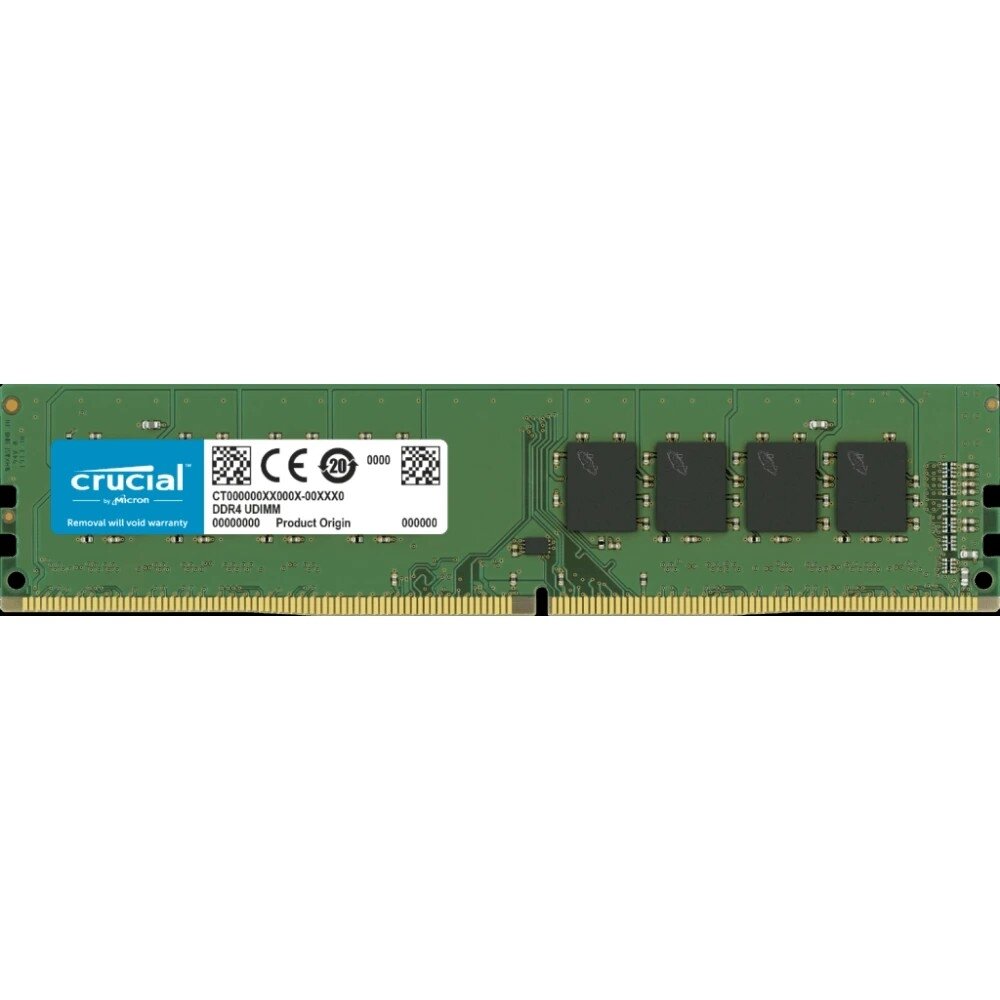 Модуль памяти Crucial DDR4 DIMM 16GB CB16GU3200 PC4-25600, 3200MHz