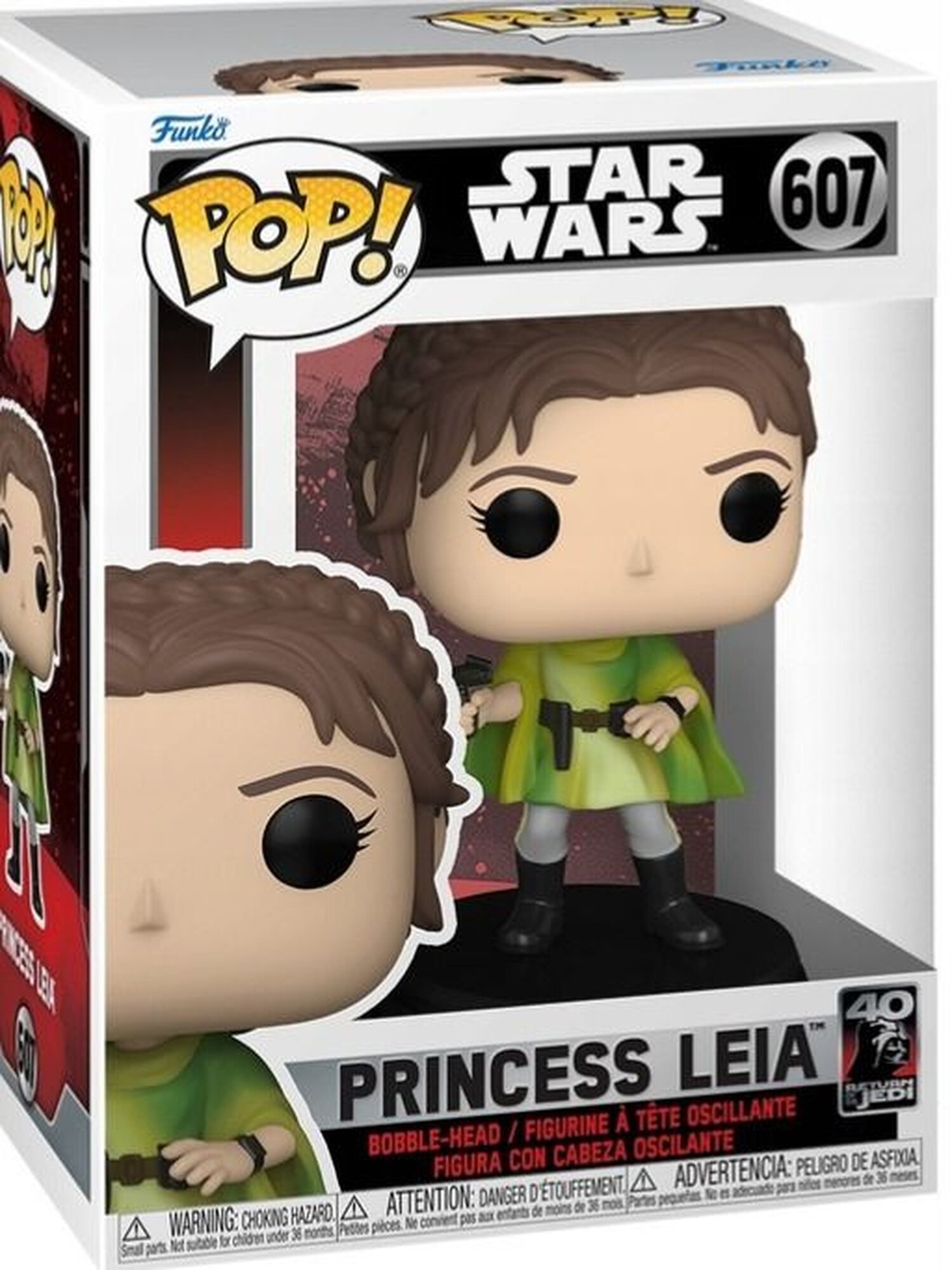 Фигурки Funko Pop Star Wars - Коллекционная фигурка Princess Leia - Фанко 607