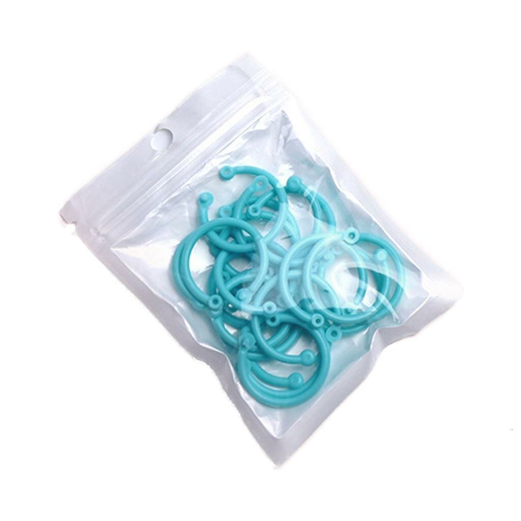 Пластиковые кольца для файлов, Светло-зеленый - S