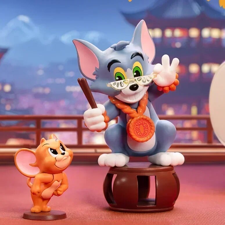 POP MART Tom & Jerry Forbidden Compass Series Mystery Box Chinese Drum Star