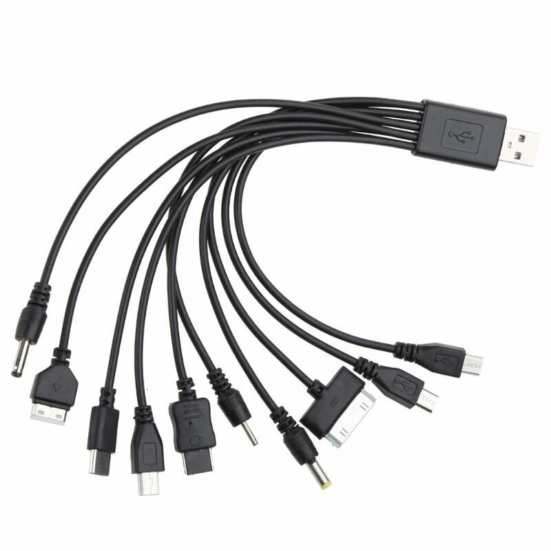 Универсальный кабель USB 10 в 1