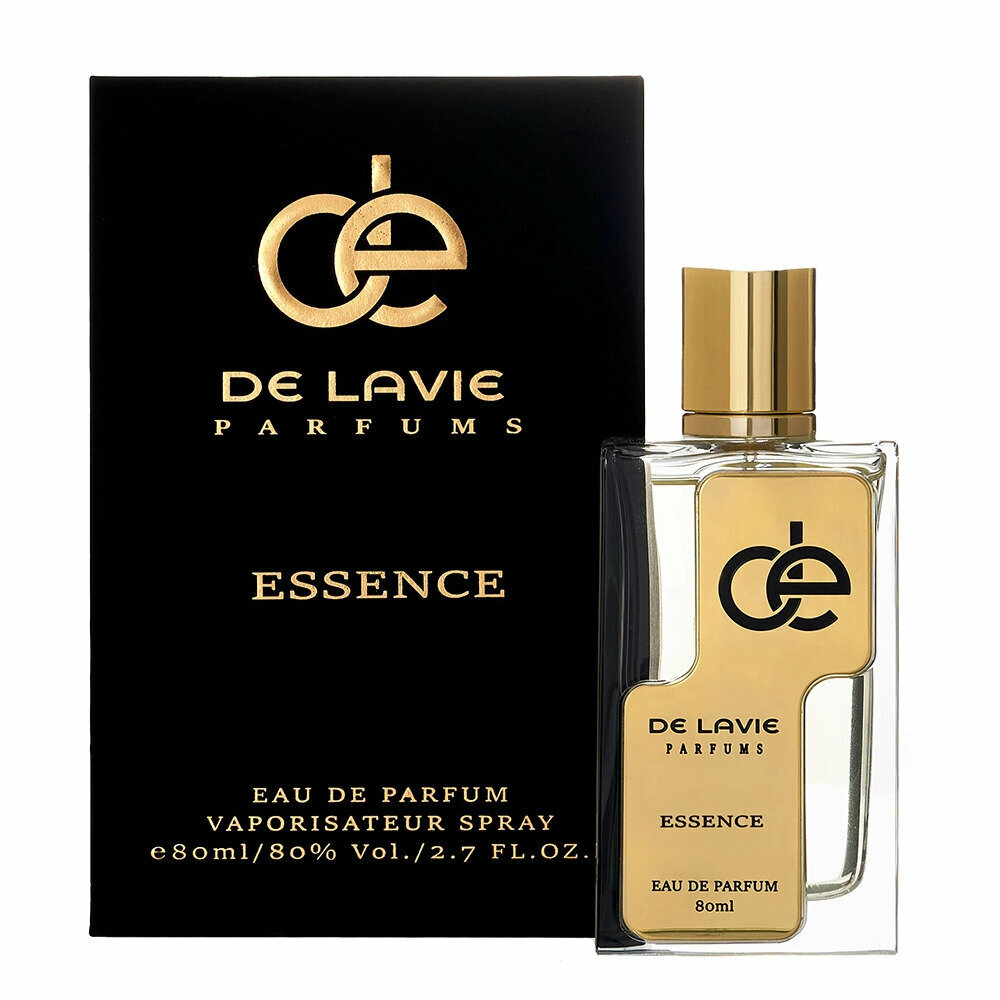 Парфюмерная вода для женщин и мужчин De Lavie Parfums Essence 80 мл / Духи Де Лави Парфамс Эссенс / Эссенция