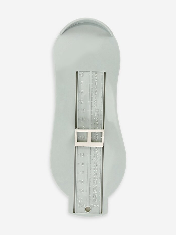 Стопомер детский, 22.7×9 см, серо-голубой