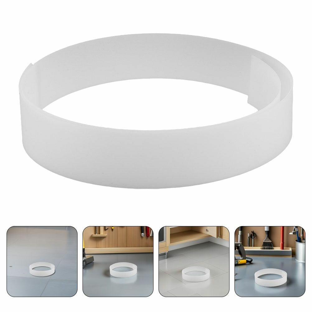 Белая акриловая панель-рассеиватель для светодиодной ленты, гибкая, для домашнего освещения