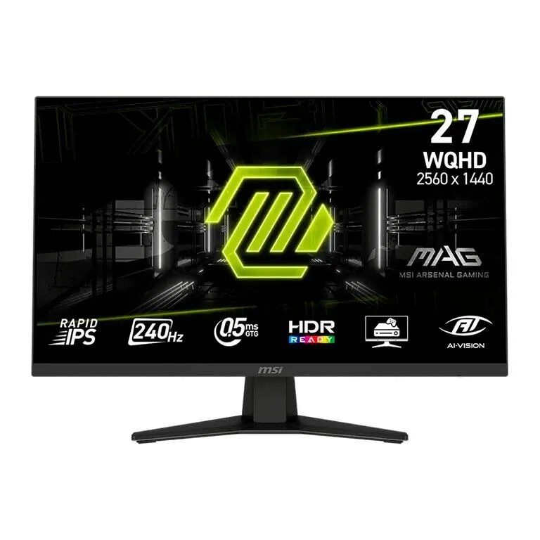 27" Монитор MSI Монитор MAG 274QF X24,2K,240HZ, черный P, черный