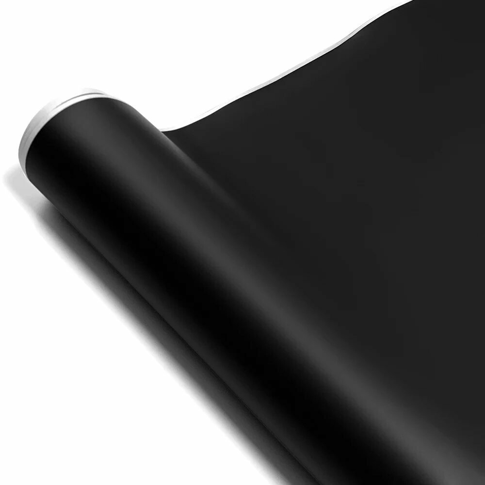 Глянцевая Черная Виниловая Пленка-наклейка Для Автомобиля, Самоклеящаяся, Без Matte Black, 50x150cm