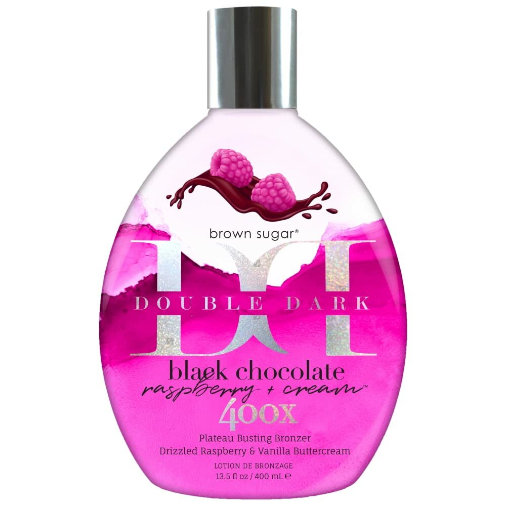 Крем для солярия Double Dark Black Chocolate Raspberry Cream 400 мл