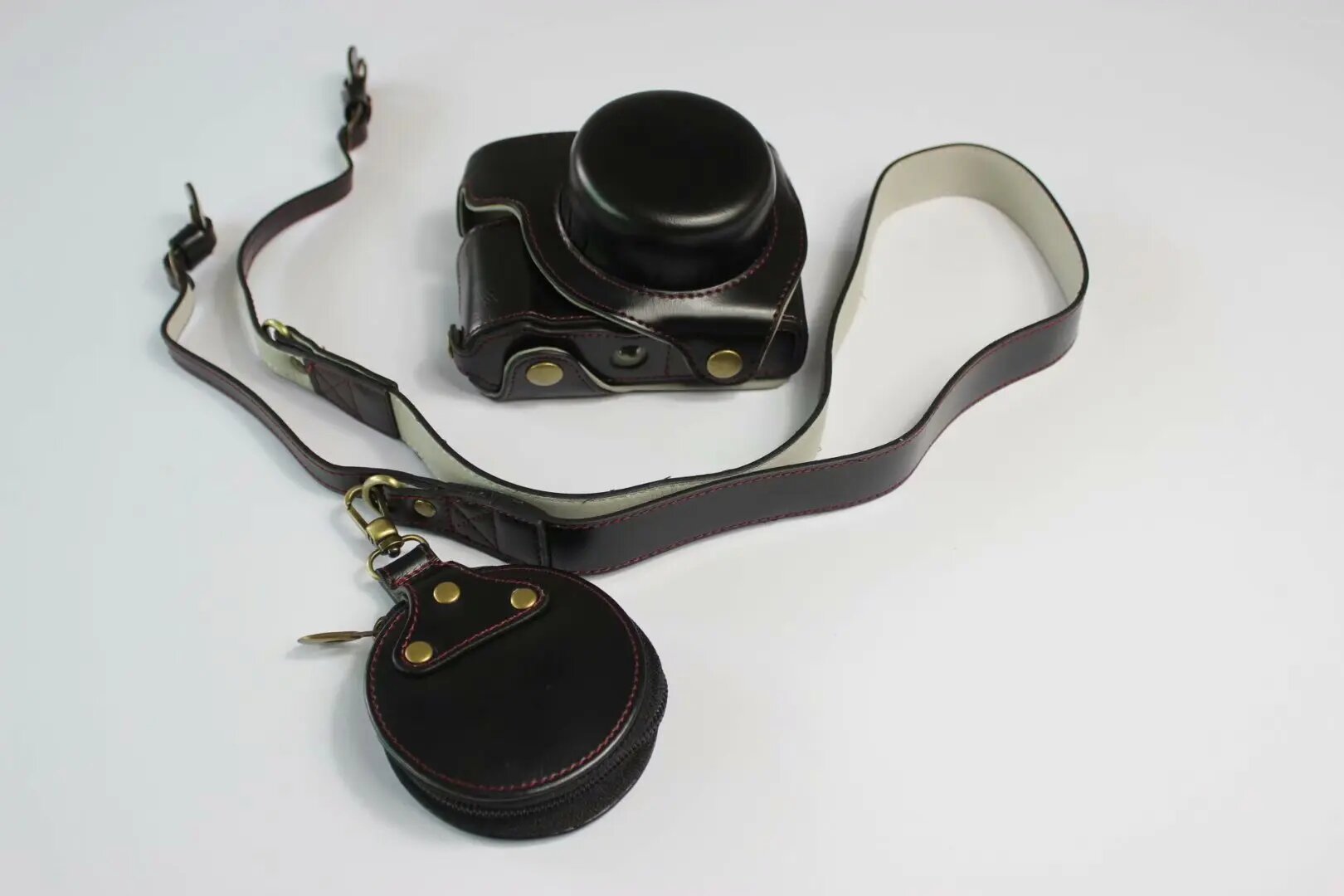 Чехол для камеры Panasonic DMC-LX100 из искусственной кожи Luxury Black case