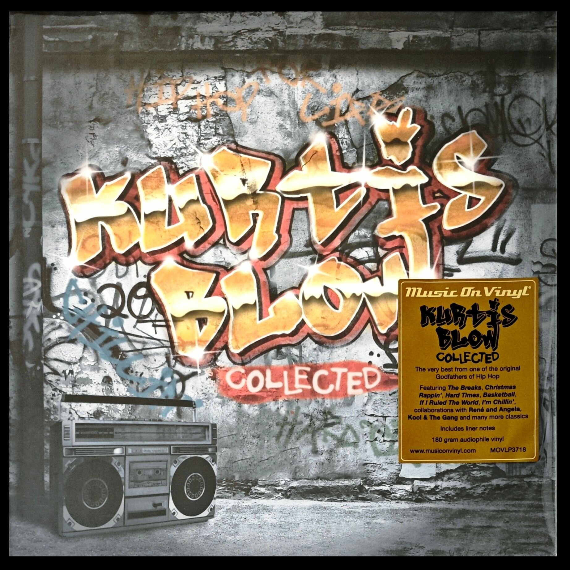 Виниловая пластинка Kurtis Blow - Kurtis Blow Collected (2LP, 2024, Music On Vinyl)