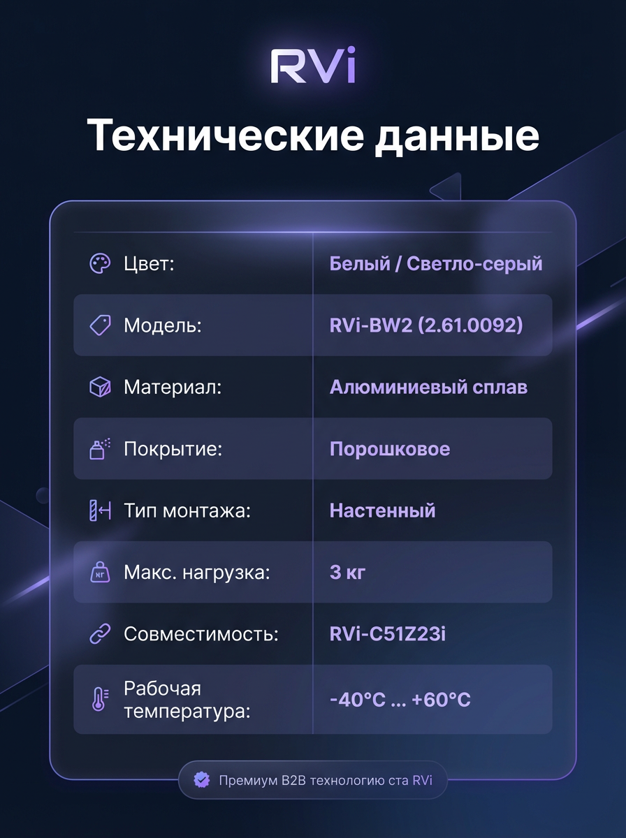 Кронштейн RVi-BW2 — фото 1