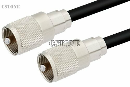 UHF штыревой к UHF штыревой кабель используя RG8X коаксиальный